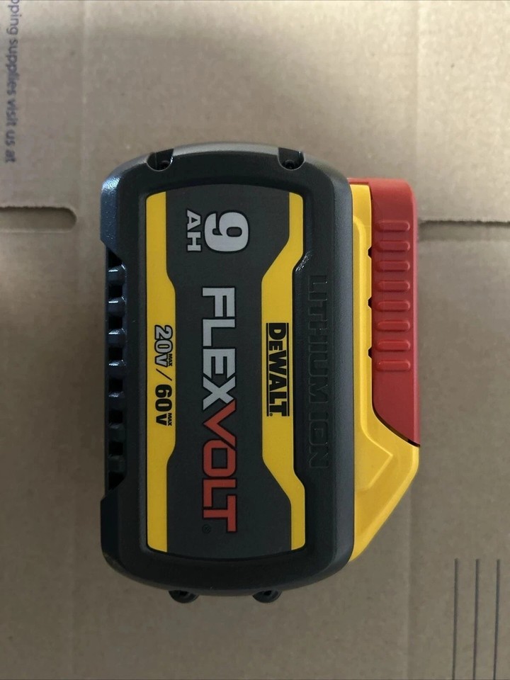 DEWALT DCB609 20V/60V MAX FLEXVOLT 9.0Ah Lithium-Ion Battery Tool ...