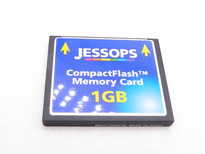 1GB JESSOPS BY SANDISK CF COMPACT FLASH COMPACTFLASH MEMORY CARD 1 G B ...
