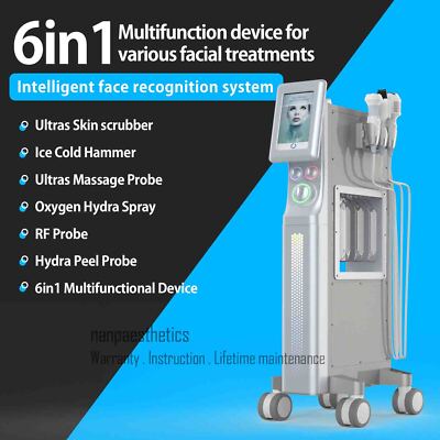 6 in1 Hydra Machine Water Dermabrasion Facial Deep Cleansing Hydro ...