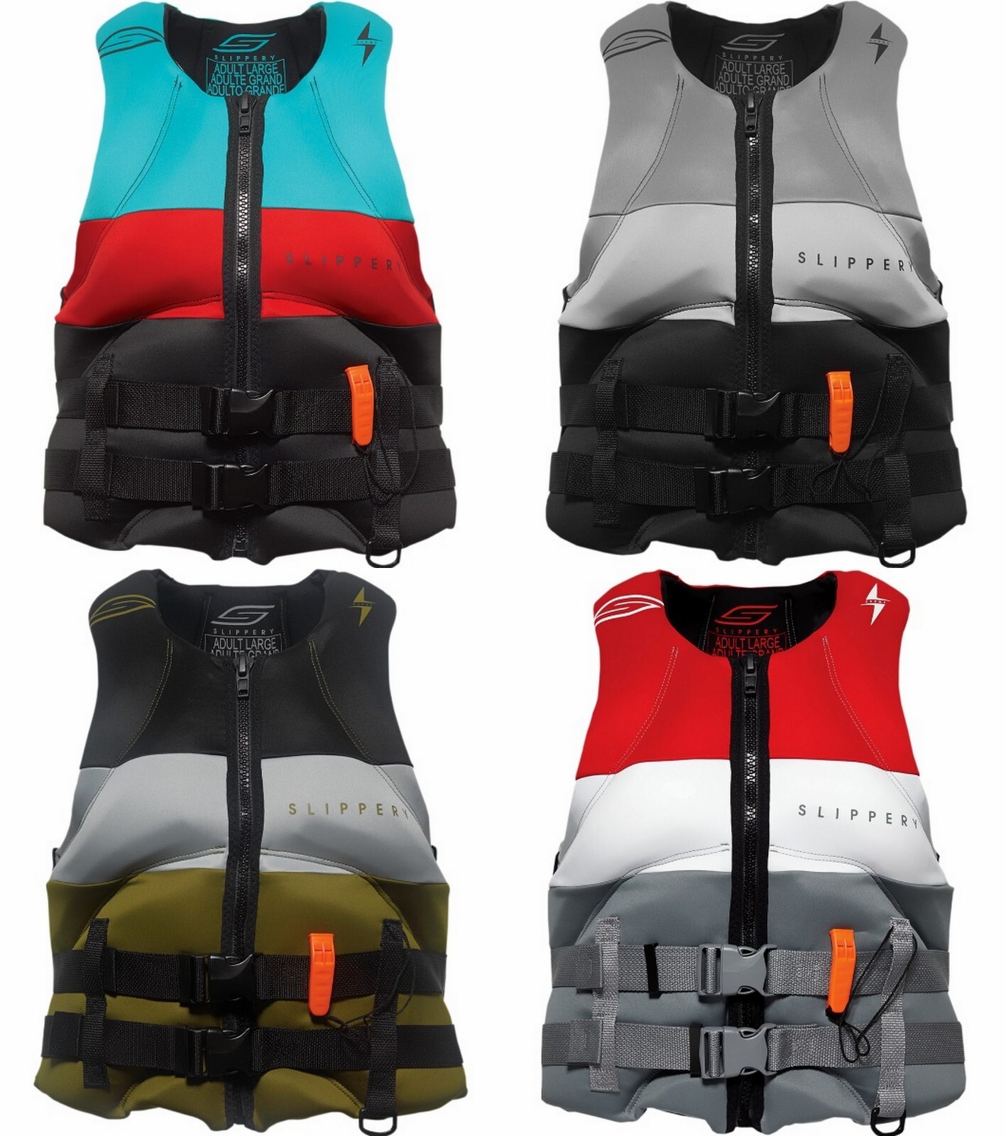 New Slippery Surge NEO Life Vest For Jet Ski, WaveRunner PWC | eBay