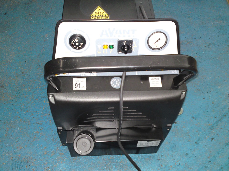 PRESSURE WASHER STEAM CLEANER MAC INTERNATIONAL AVANT 240 VOLT 100BAR ...