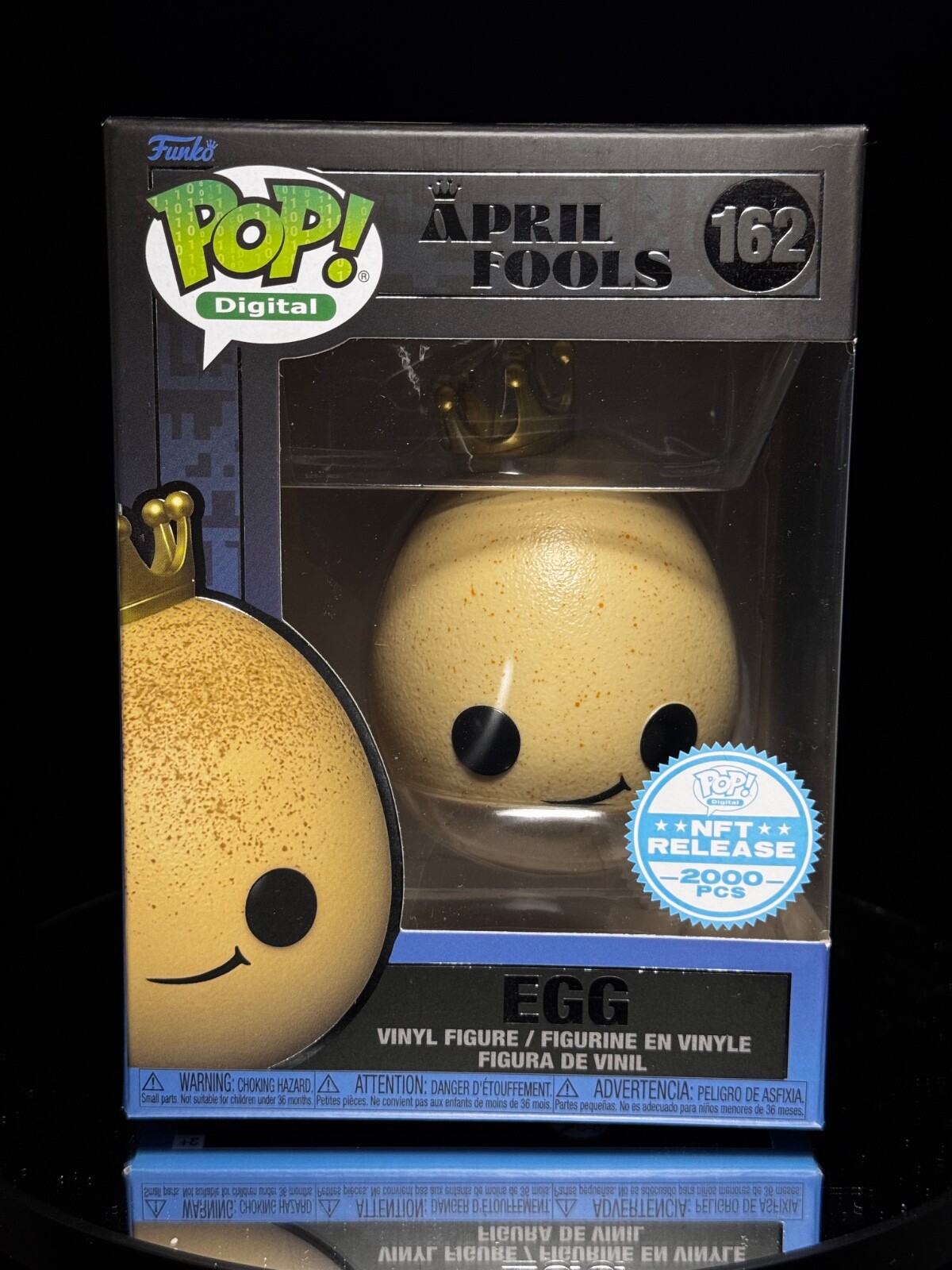 Funko Digital Pop! Vinyl: April Fools - Egg #162 w/ Protector 1/2000 ...