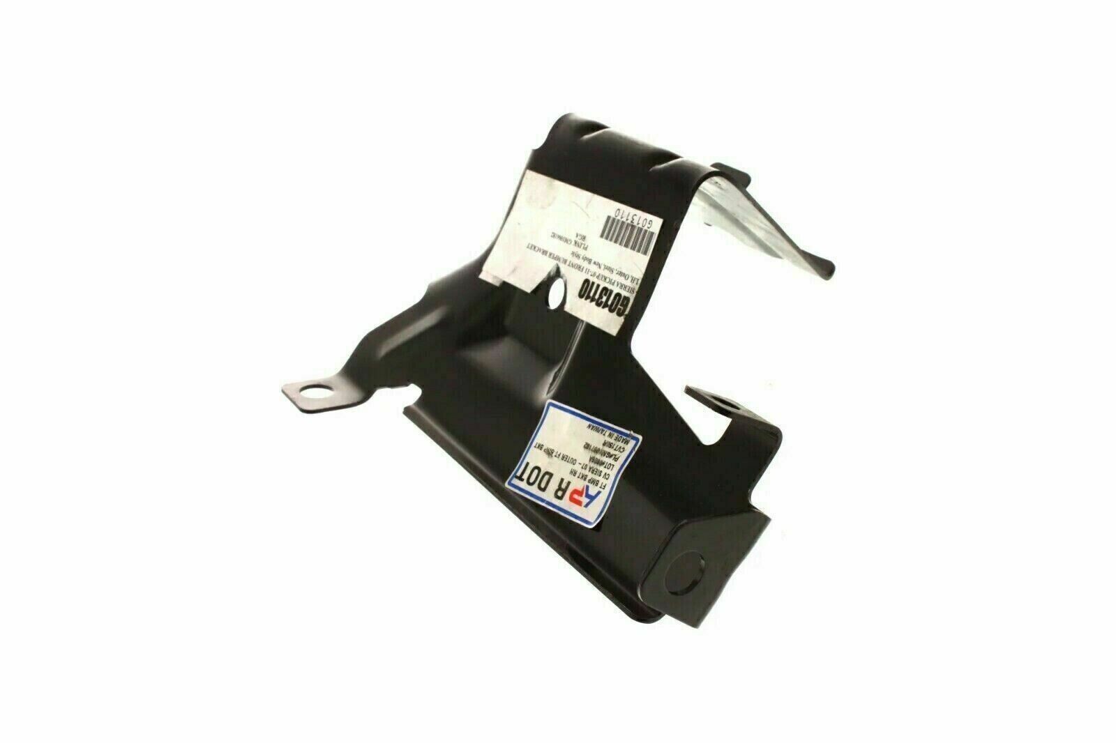 Front Bumper Chrome + Upper Cover +Brackets For 2007-2010 GMC Sierra ...