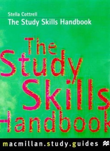 The Study Skills Handbook (Macmillan Study Guides) By Stella Cottrell ...