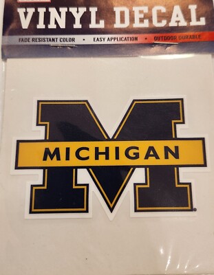 University of Michigan "M-Michigan" Decal | eBay