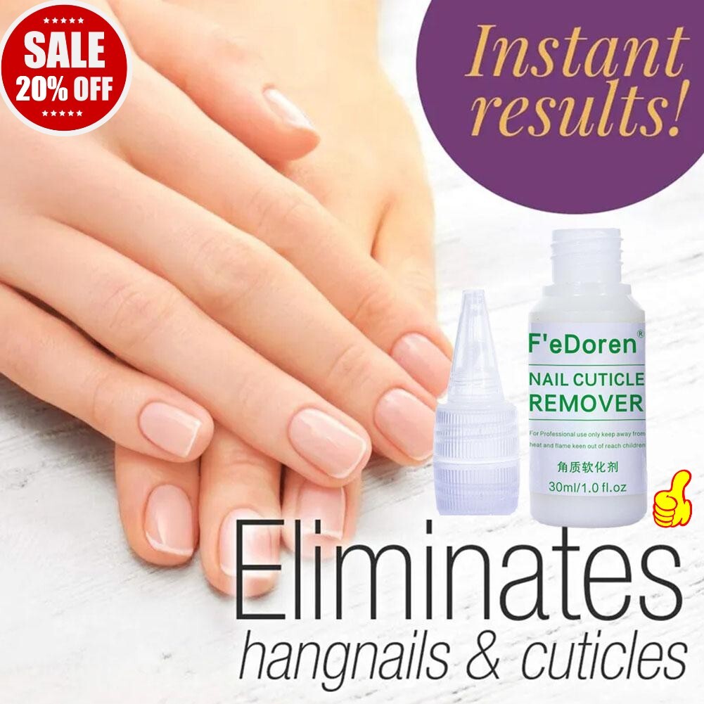 30ML Cuticle Remover Gel Cream Nail Dead Skin Softener Professional ...