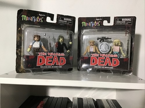Minimates The Walking Dead Traveler Rick Grimes And Business Zombie | eBay
