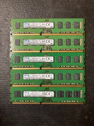 Samsung 8GB UDIMM 2Rx8 DDR3-1600MHz PC3-12800U Desktop RAM M378B1G73DB0 ...