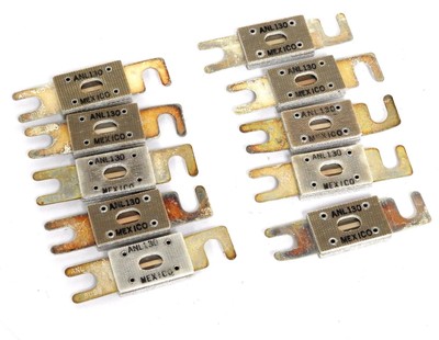 LOT OF 10 NEW BUSSMANN ANL130 FUSES 130A 80V NON TIME DELAY | eBay