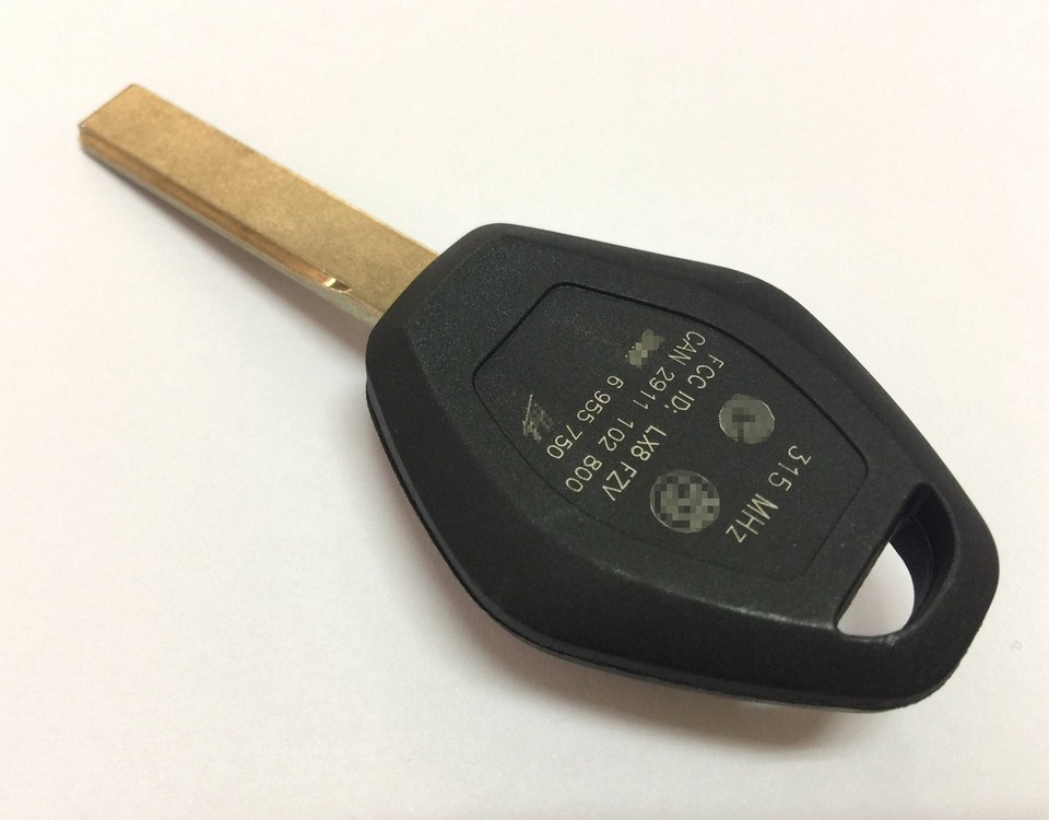 NEW VIRGIN KEY FOR E46 X5 X3 Z4 NEVER USED CHIP KEYLESS ENTRY FOB ALARM ...