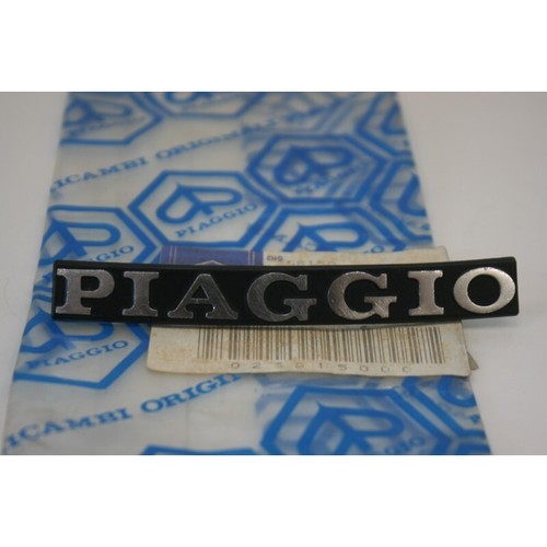 Plate 'Piaggio' Logo Badge Plate Piaggio Vespa Cosa 125 150 200 | eBay ...
