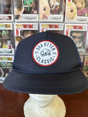 Boco Gear x Lifetime Sea Otter Classic Navy Blue Snapback Trucker Hat ...