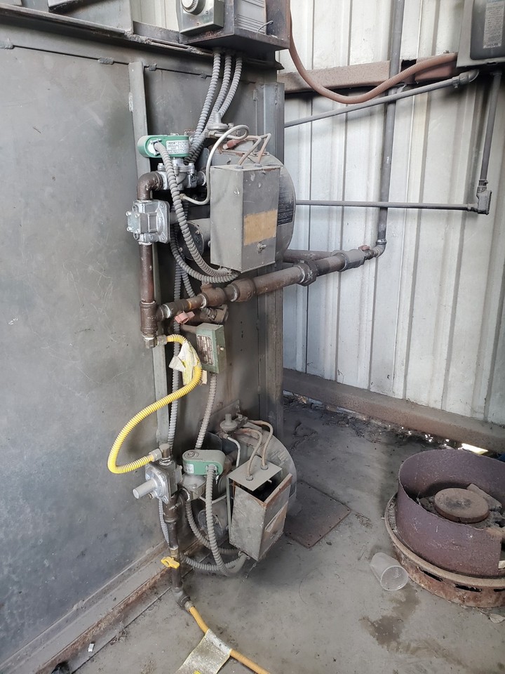 Pollution Control TR52 Burnout Oven 1200 degrees F Natural Gas | eBay