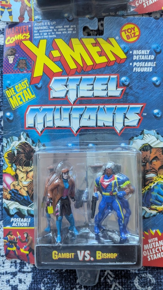 TOYBIZ X-MEN STEEL MUTANTS DIE-CAST FIGURES LOT OF 4 NIB | eBay