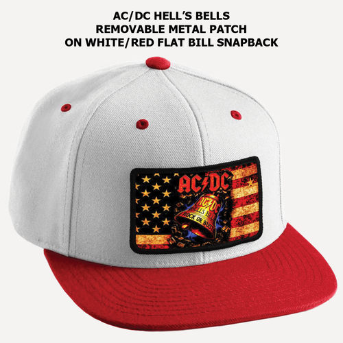 AC/DC Hells Bell 4th of July American Flag Patch Hat – Veteran Collab | Snapback | eBay