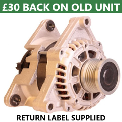 VAUXHALL ASTRA J 1.4 / 1.4 TURBO ALTERNATOR 1202120 1202284 13500582 ...