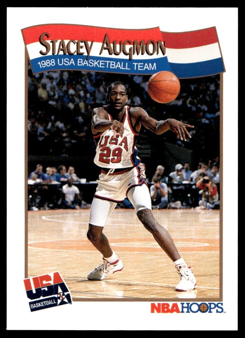 1991-92 Hoops Stacey Augmon A36 USA #566 | eBay