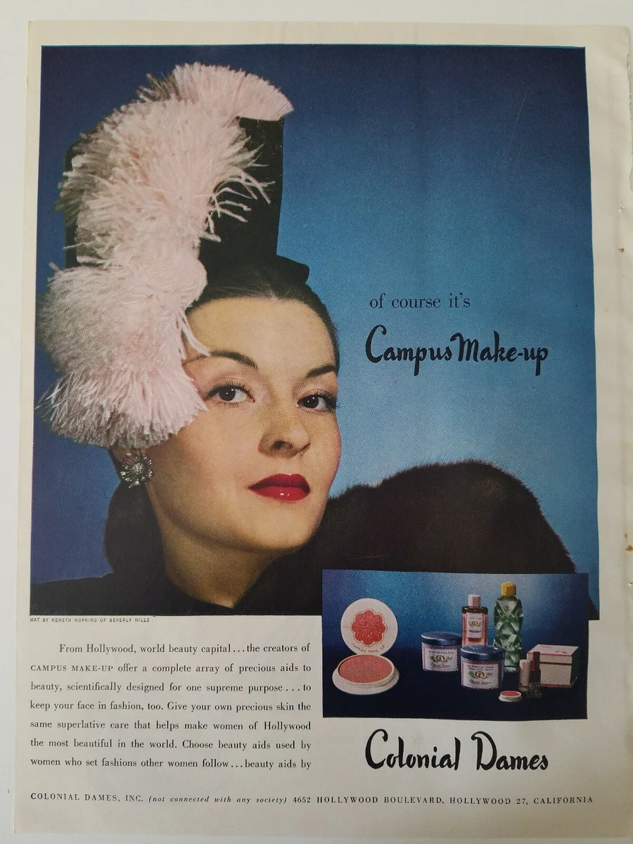 Printable Retro Makeup Looks