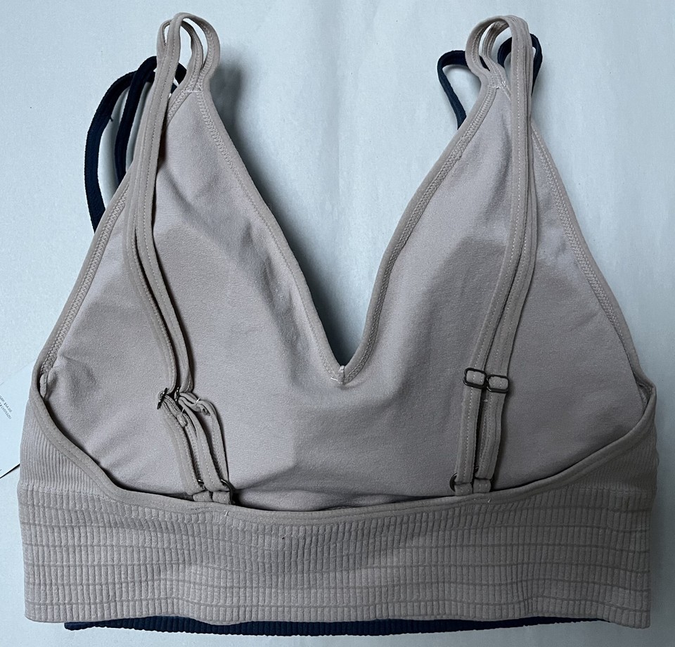 NWT LUCKY BRAND 1 NUDE 1 SLATE BLUE SEAMLESS BRA STYLE LVD53251 SIZE ...