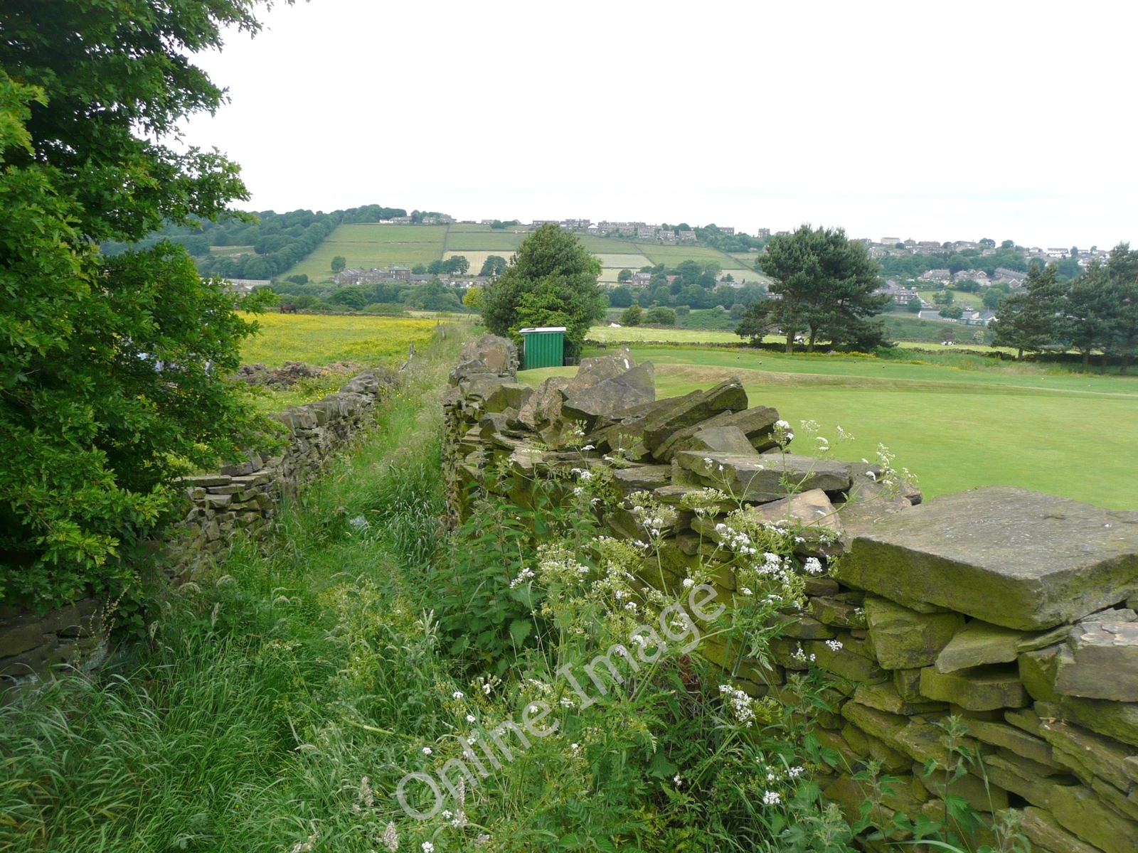 Photo 6x4 Gill Lane, Thornton Queensbury/SE0930 This public footpath ...
