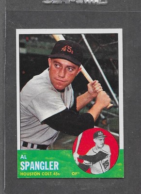 1963 Topps Baseball #77 Al Spangler EXMT *077A | eBay