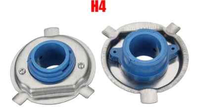 2pcs Car LED Halogen Headlight H4/HB2 Lamp Bulb Adapter Socket Retainer ...