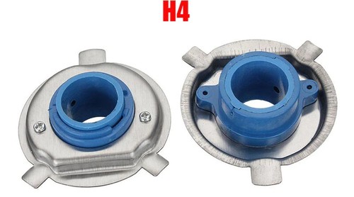 2pcs Car LED Halogen Headlight H4/HB2 Lamp Bulb Adapter Socket Retainer ...