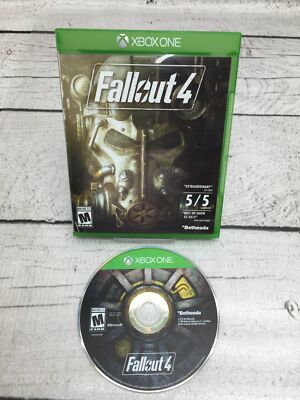Microsoft Xbox One Fallout 4 Bethesda Fighting Video Game Disc ...
