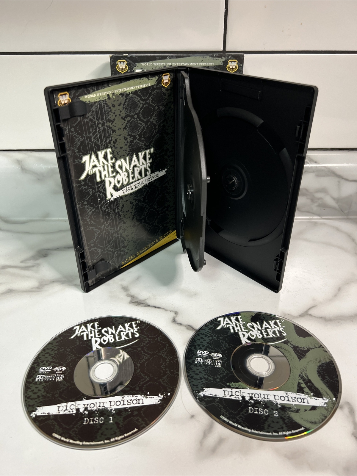 WWE: Jake The Snake Roberts - Pick Your Poison 2 DVD box set | eBay