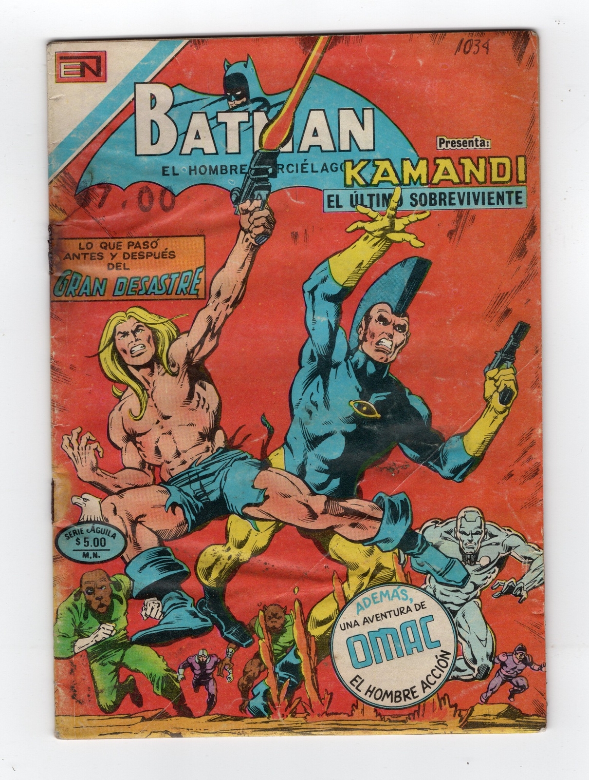 1978 DC KAMANDI #59 LAST ISSUE IN THE SERIES RARE KEY BATMAN NOVARO ...