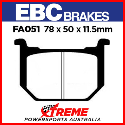 For Suzuki GN 400 TT 1980 EBC Organic Front Brake Pads FA051 | eBay Australia