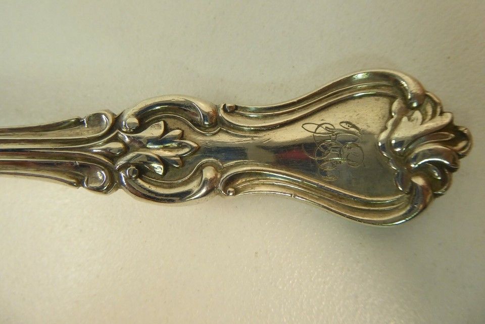 ANTIQUE VICTORIAN STERLING SILVER LADLE SAMUEL HAYNE DUDLEY CATER 1850 ...