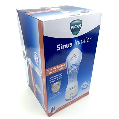 Vicks Sinus inhaler VIH200V3 Personal Steam Inhaler For Allergy & Colds ...