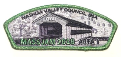 MassJam (MASS JAM) - 2018 "AREA 1" - Nashua Valley CSP ... Green Border ...