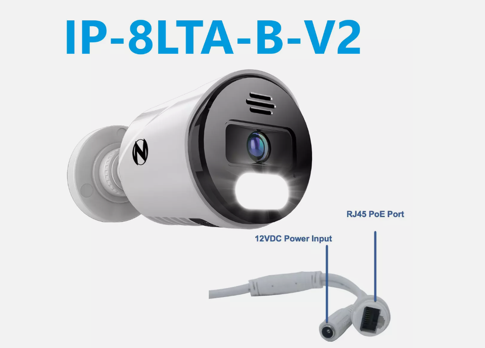 Night Owl IP-8LTA-B-V2 4K Network WIRED Camera POE Powered - NEW™ | eBay