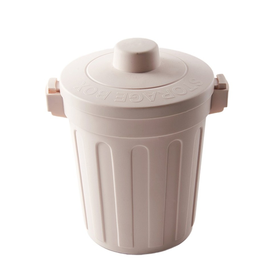 Flip Trash Can Mini Garbage Cans Small Trashcan with Lid Table Top ...