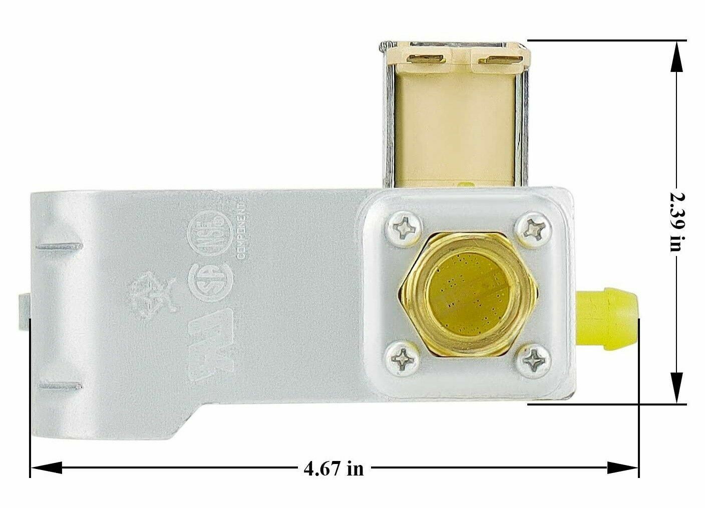 Original WD15X10014 New Genuine OEM Dishwasher Valve Water Inlet ...