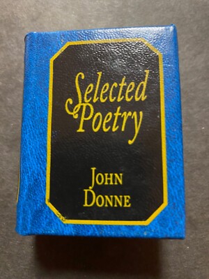 Poetry of John Donne Del Prado Miniature book Printed in Spain | eBay
