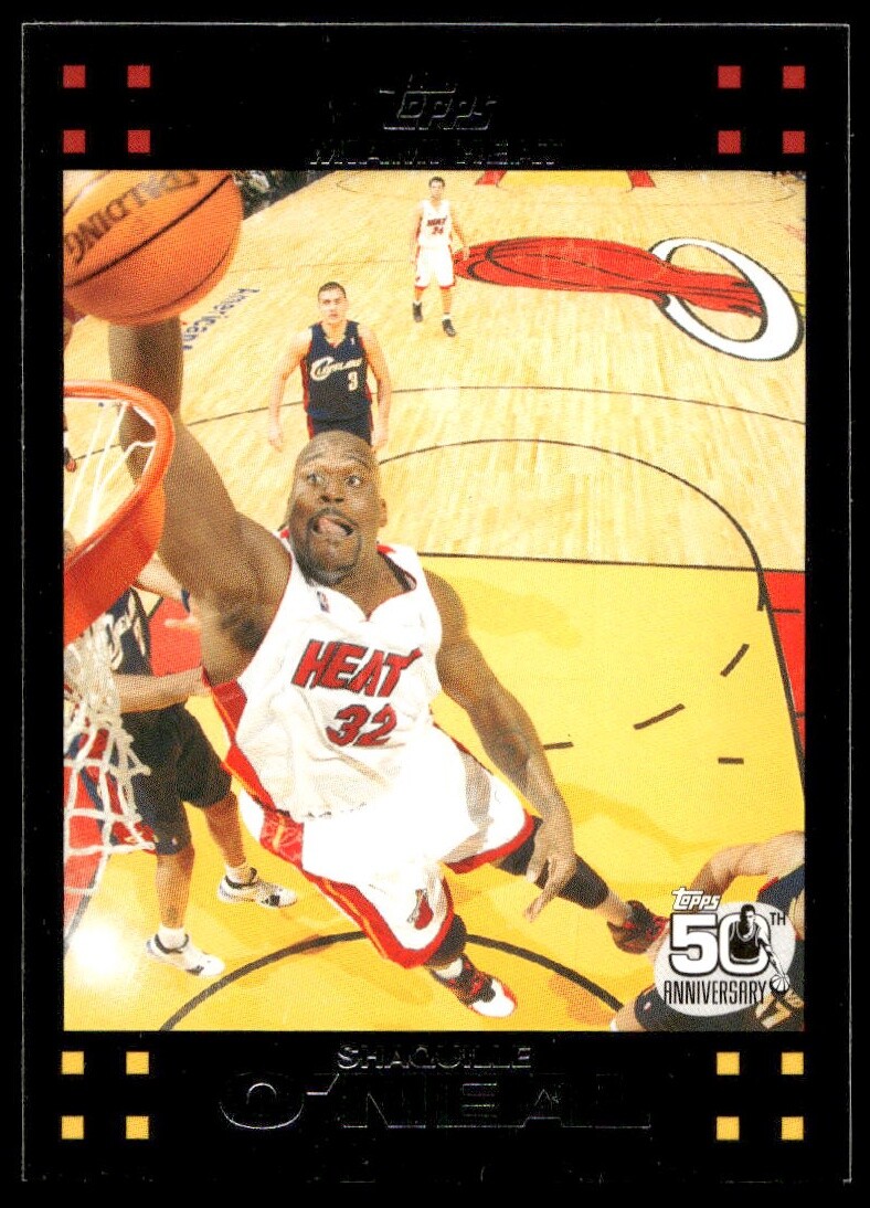2007-08 Topps #32 Shaquille O'Neal | eBay