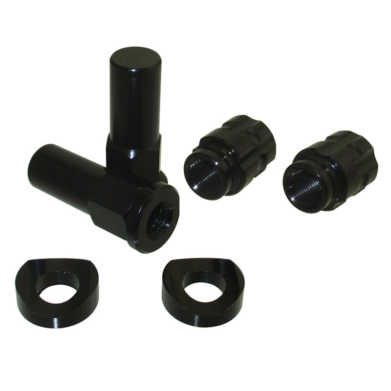 CNC Tire Valve Cap Rim Lock Nut Covers For Pit MX Dirt Bike Off Road ...