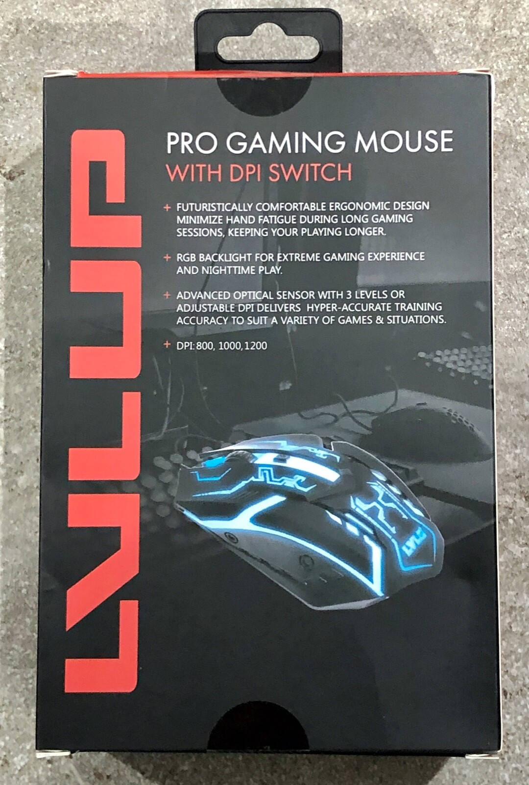 LVLUP Pro Gaming Mouse with DPI Switch - BRAND NEW FREE SHIPPING!
