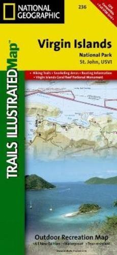 National Geographic Maps Virgin Islands National Park (Map ...