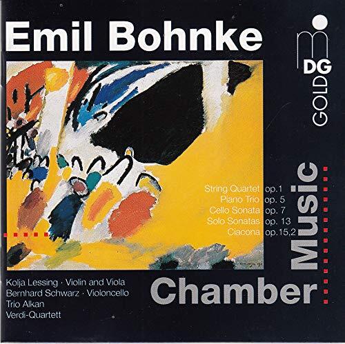 Emil Bohnke Chamber Music KOLJA LESSING BURKHARD SCHWARZ MDG 24K GOLD ...
