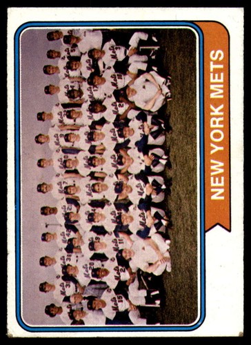 1974 Topps #56 Mets Team EX++ Excellent++ Mets | eBay