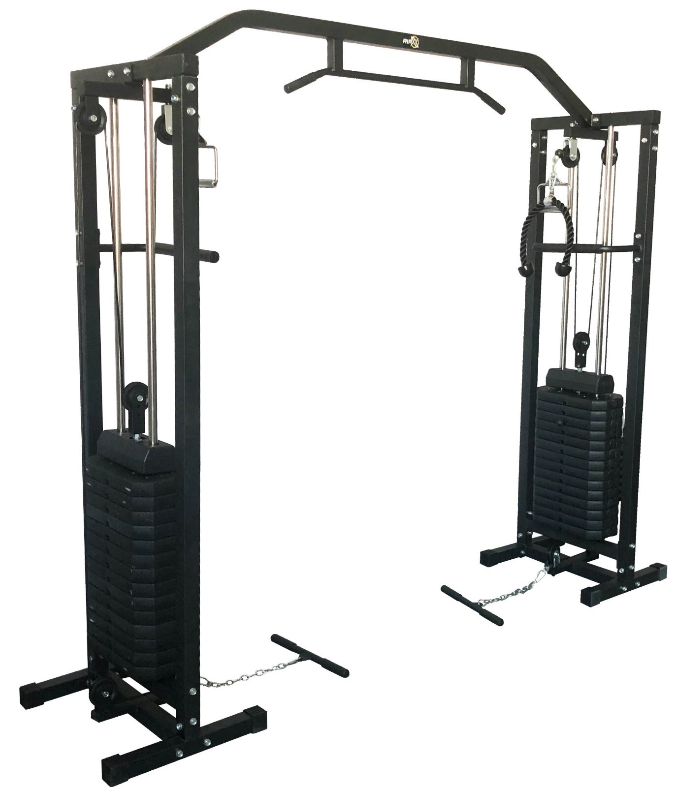 RIP X 180kg Cable Crossover Machine Gym Equipment Pull Up Multi ...