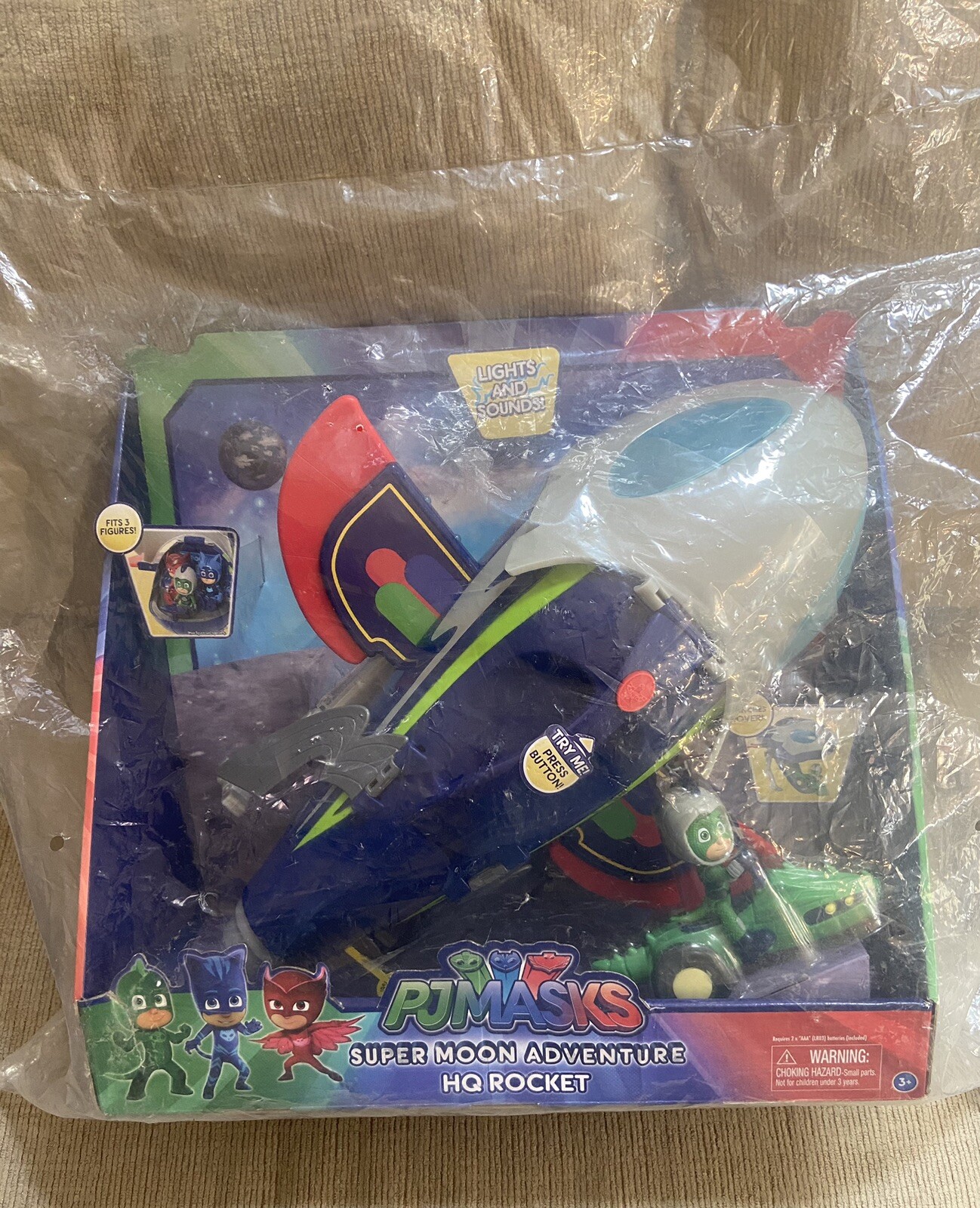 PJ+Masks+Jpl95120+Super+Moon+Adventure+HQ+Rocket+Playset for sale ...