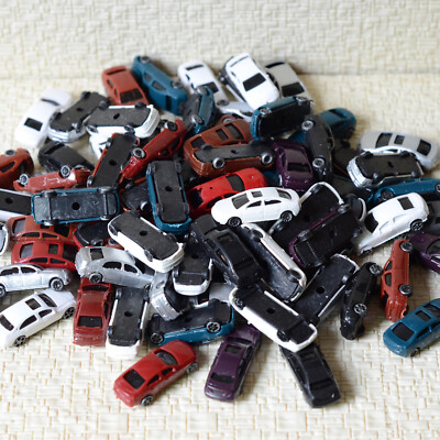 100 pcs N Scale 1/160 Model Cars N gauge | eBay