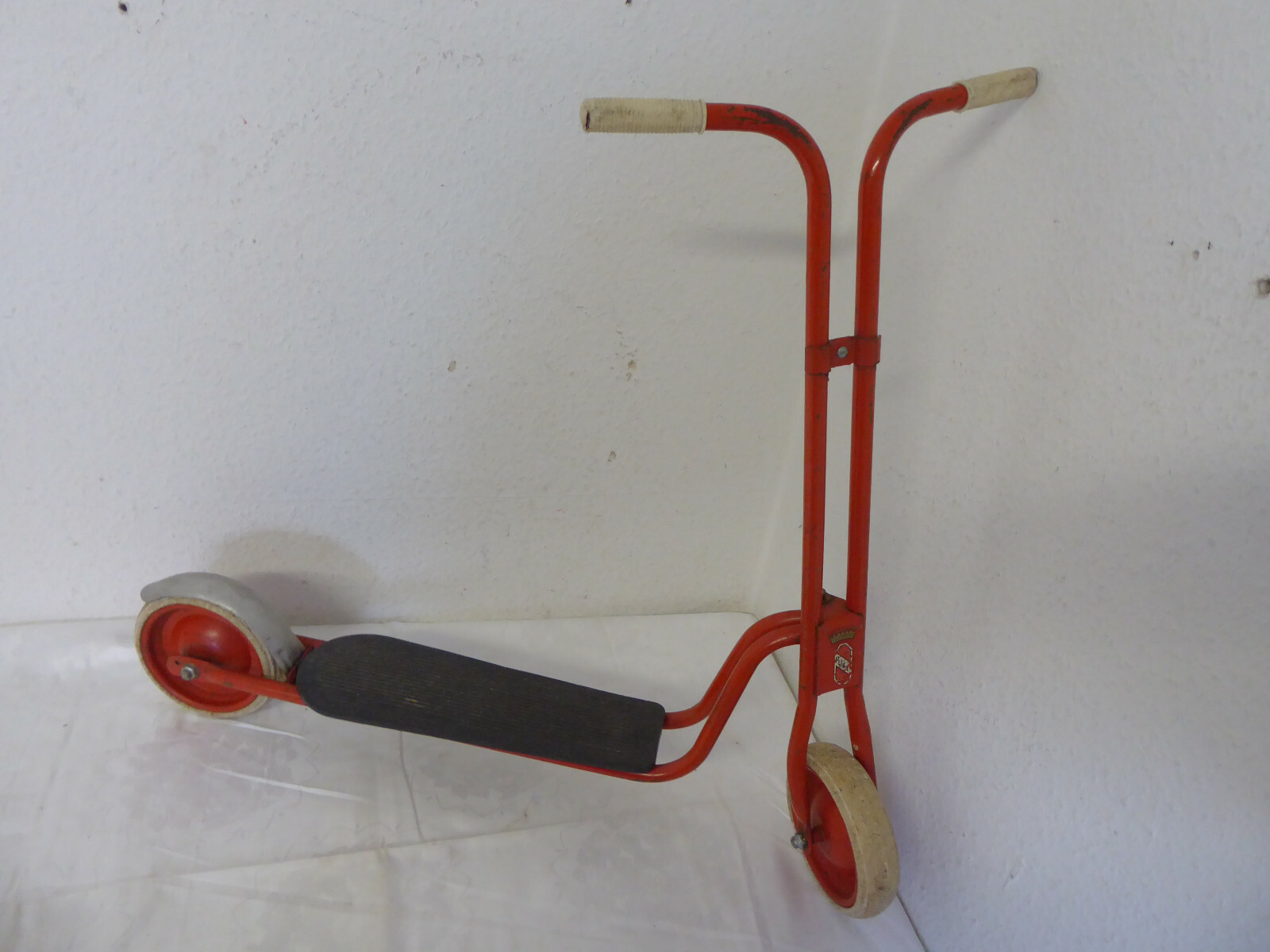 Alter antiker Roller Metallroller Tretroller Kinderroller Puky 0 | eBay.de