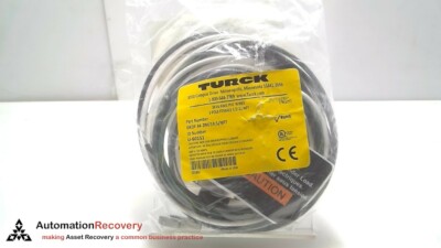 TURCK GKDF 34-2M/14.5/NPT, POWERFAST FEMALE RECEPTACLE, U-60151, NEW ...