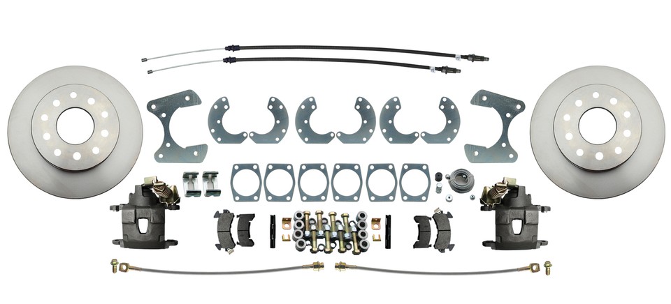 Ford 9" Rear Disc Brake Conversion Kit Complete W/ Disc Disc Master ...